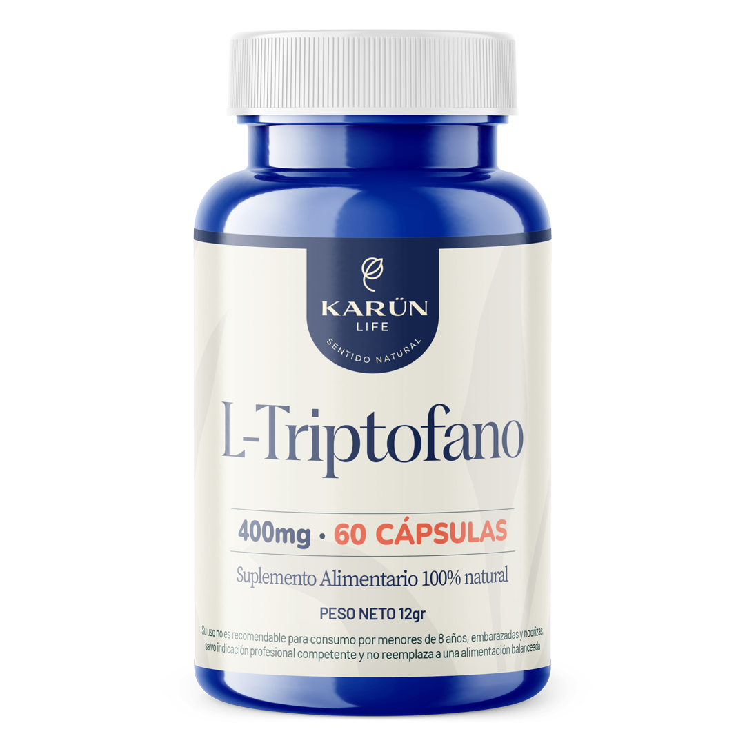 L-Triptófano 400 Mg 60 capsulas - Karunlife