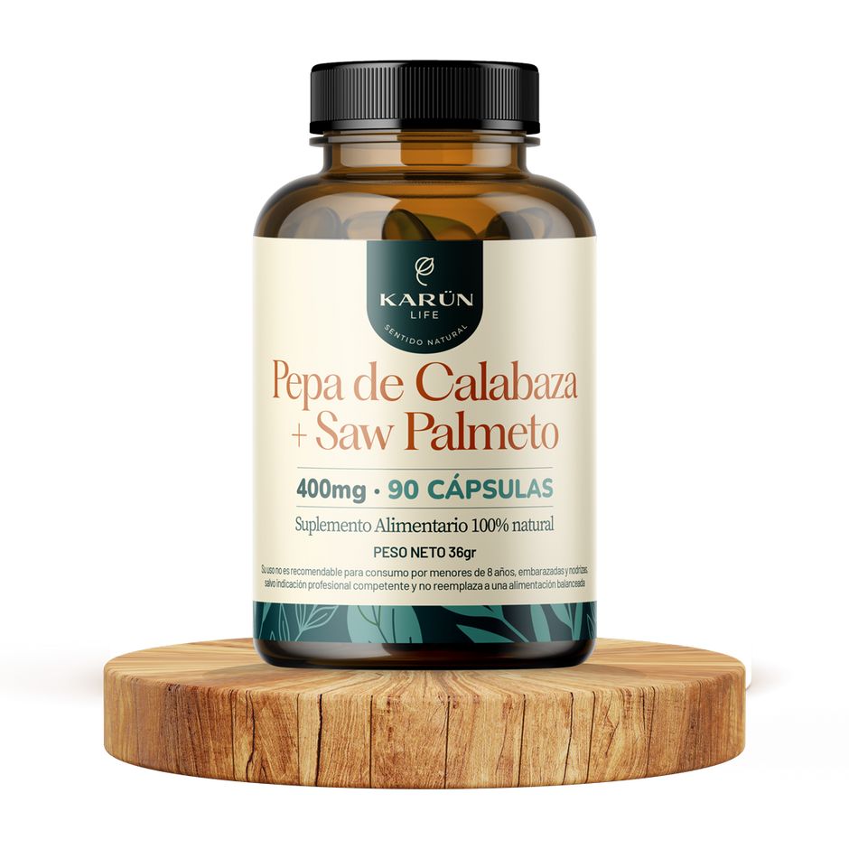 Pepa De Calabaza + Saw Palmeto 400mg - 90 Capsulas