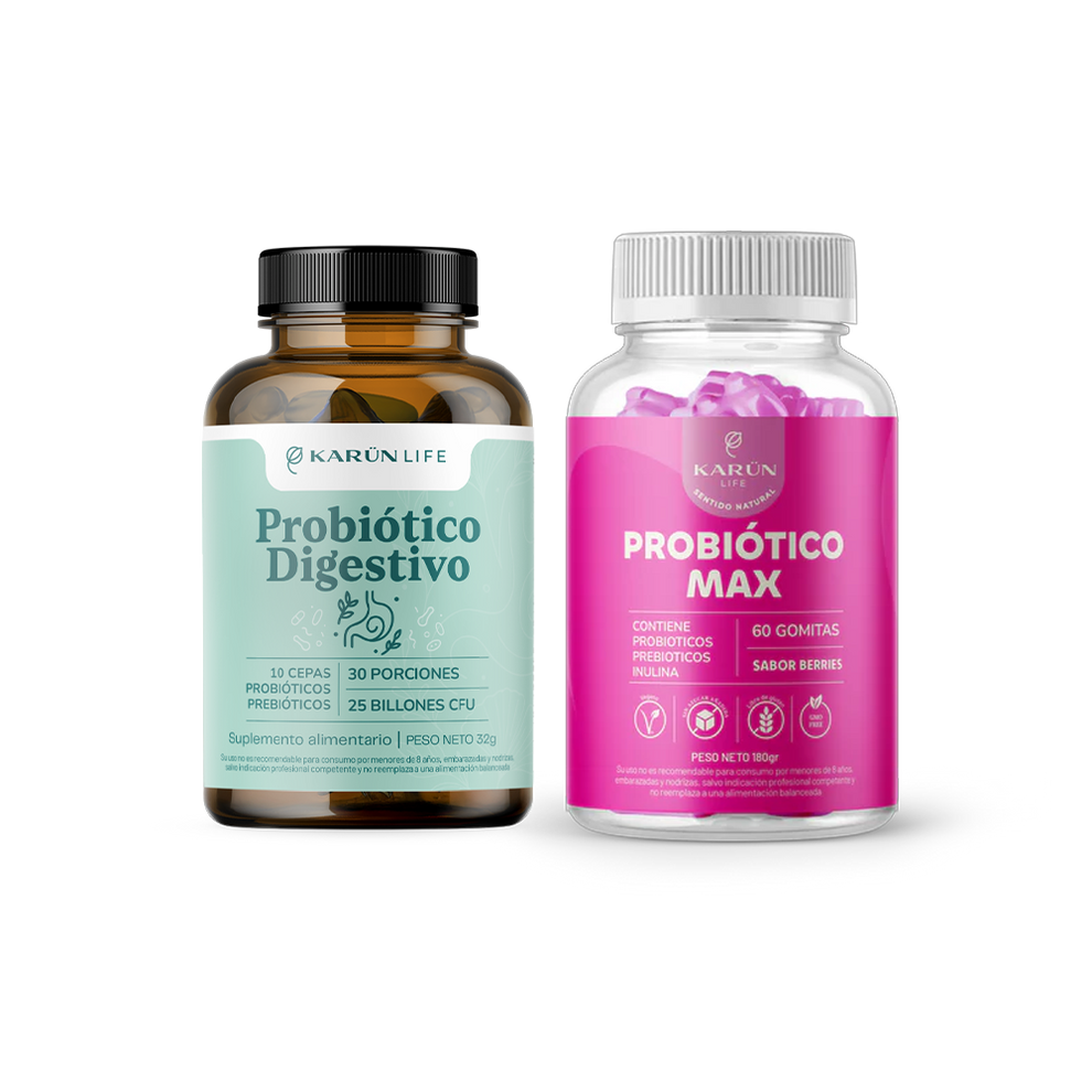 Pack Digestivo: Probiótico Digestivo + Gomitas Probiótico